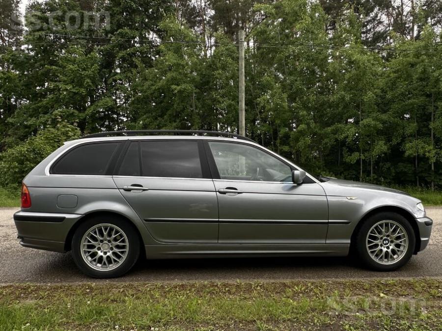 Grey BMW 320 2003 in Riga, with an engine capacity of 2.00 L and mileage of 335 thousand km for 3000 €, photo 6 on AUTOMOTO.COM.LV