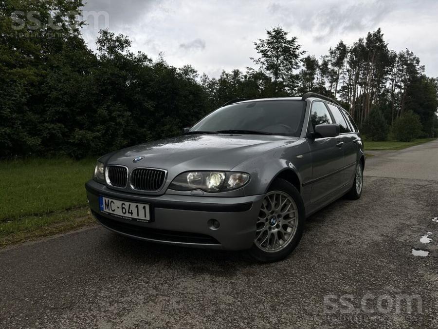 Grey BMW 320 2003 in Riga, with an engine capacity of 2.00 L and mileage of 335 thousand km for 3000 €, photo 8 on AUTOMOTO.COM.LV