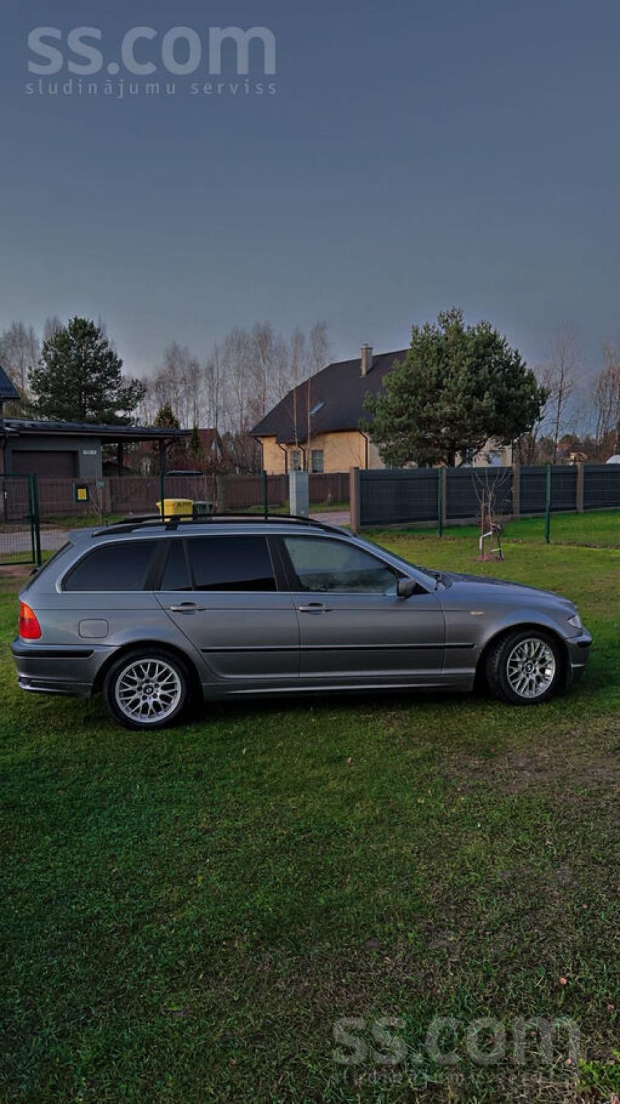 Grey BMW 320 2003 in Riga, with an engine capacity of 2.00 L and mileage of 335 thousand km for 3000 €, photo 13 on AUTOMOTO.COM.LV