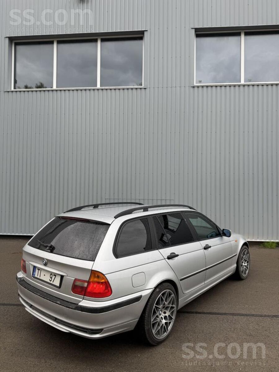 Grey BMW 320 2003 in Valka, with an engine capacity of 2.00 L and mileage of 281 thousand km for 3250 €, photo 5 on AUTOMOTO.COM.LV
