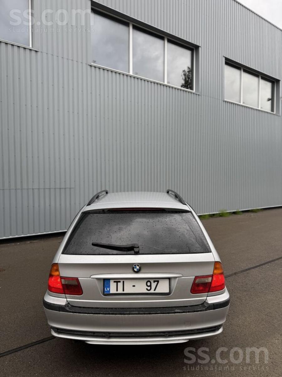 Grey BMW 320 2003 in Valka, with an engine capacity of 2.00 L and mileage of 281 thousand km for 3250 €, photo 6 on AUTOMOTO.COM.LV