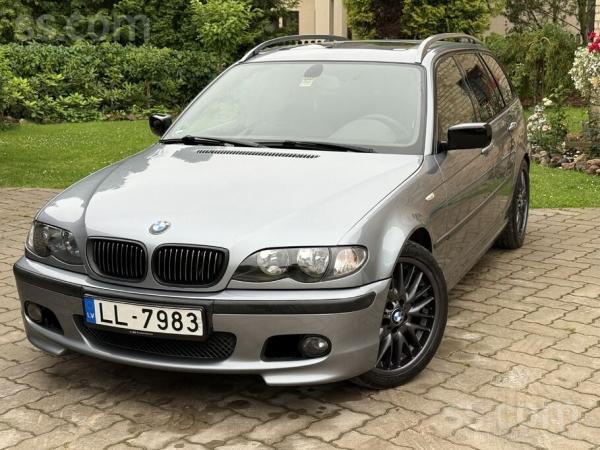 Grey BMW 320 2003 in Jelgava, with an engine capacity of 2.00 L and mileage of 0 thousand km for 3450 €, photo 5 on AUTOMOTO.COM.LV