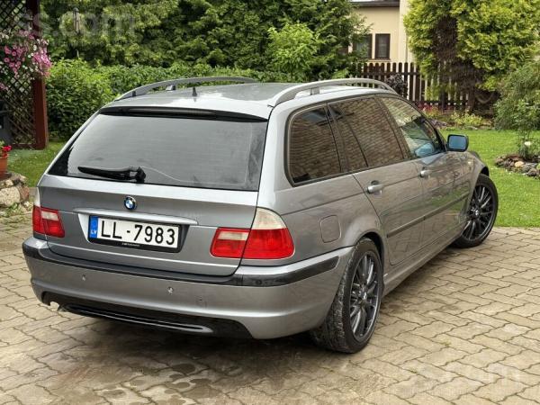 Grey BMW 320 2003 in Jelgava, with an engine capacity of 2.00 L and mileage of 0 thousand km for 3450 €, photo 7 on AUTOMOTO.COM.LV