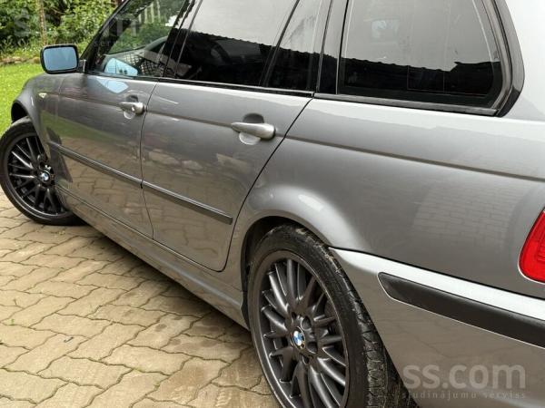 Grey BMW 320 2003 in Jelgava, with an engine capacity of 2.00 L and mileage of 0 thousand km for 3450 €, photo 10 on AUTOMOTO.COM.LV