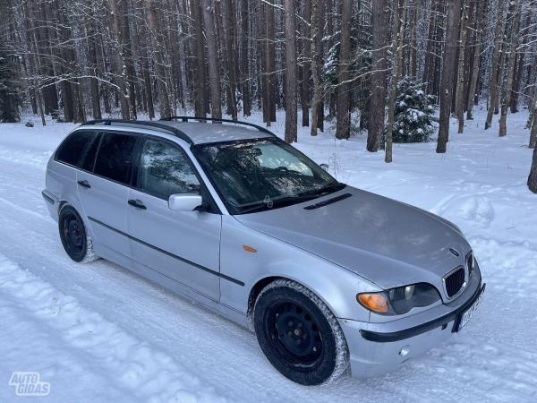 Grey BMW 320 2003 in Ukmerge, with an engine capacity of 2.00 L and mileage of 426 thousand km for 1000 €, photo 1 on AUTOMOTO.COM.LV