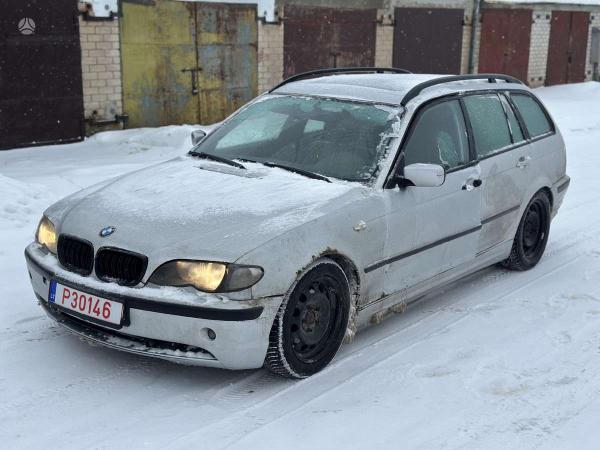 Grey BMW 320 2003 in Ukmerge, with an engine capacity of 2.00 L and mileage of 505 thousand km for 700 €, photo 3 on AUTOMOTO.COM.LV