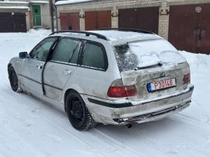 Pelēks BMW 320 2003 Ukmergė, ar dzinēja tilpumu 2.00 L un nobraukumu 505 tūkst. km par 700 €, foto 4 vietnē AUTOMOTO.COM.LV
