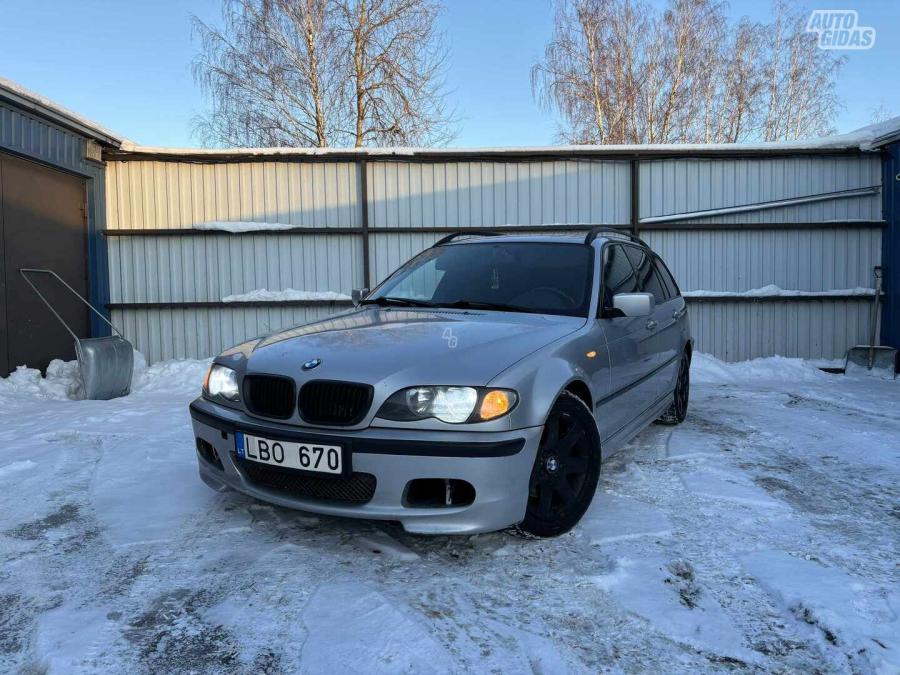 Grey BMW 320 2003 in Kaunas, with an engine capacity of 2.00 L and mileage of 409 thousand km for 1990 €, photo 1 on AUTOMOTO.COM.LV