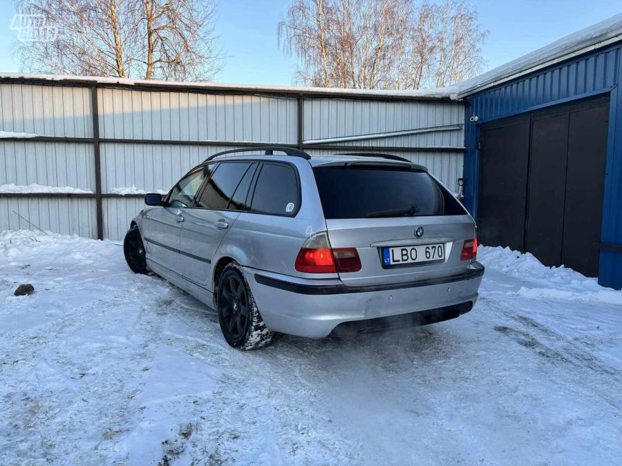 Grey BMW 320 2003 in Kaunas, with an engine capacity of 2.00 L and mileage of 409 thousand km for 1990 €, photo 3 on AUTOMOTO.COM.LV