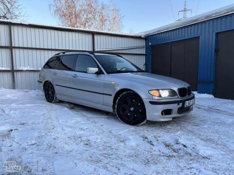 Grey BMW 320 2003 in Kaunas, with an engine capacity of 2.00 L and mileage of 409 thousand km for 1990 €, photo 6 on AUTOMOTO.COM.LV