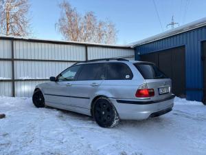 Grey BMW 320 2003 in Kaunas, with an engine capacity of 2.00 L and mileage of 409 thousand km for 1990 €, photo 7 on AUTOMOTO.COM.LV