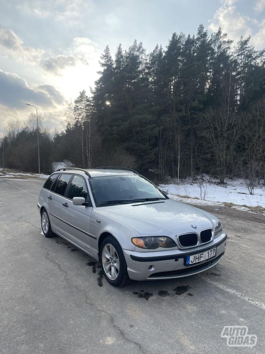 Pelēks BMW 320 2003 Viļņa, ar dzinēja tilpumu 2.00 L un nobraukumu 362 tūkst. km par 1200 €, foto 2 vietnē AUTOMOTO.COM.LV
