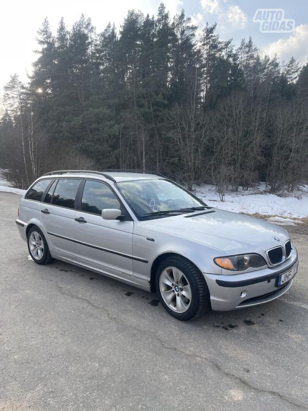 Grey BMW 320 2003 in Vilnius, with an engine capacity of 2.00 L and mileage of 362 thousand km for 1200 €, photo 3 on AUTOMOTO.COM.LV