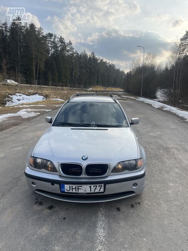 Grey BMW 320 2003 in Vilnius, with an engine capacity of 2.00 L and mileage of 362 thousand km for 1200 €, photo 7 on AUTOMOTO.COM.LV