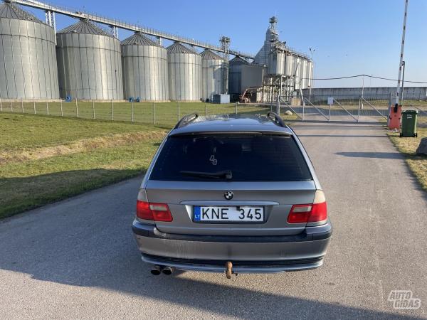 Grey BMW 320 2003 in Jonava, with an engine capacity of 2.00 L and mileage of 580 thousand km for 1600 €, photo 8 on AUTOMOTO.COM.LV