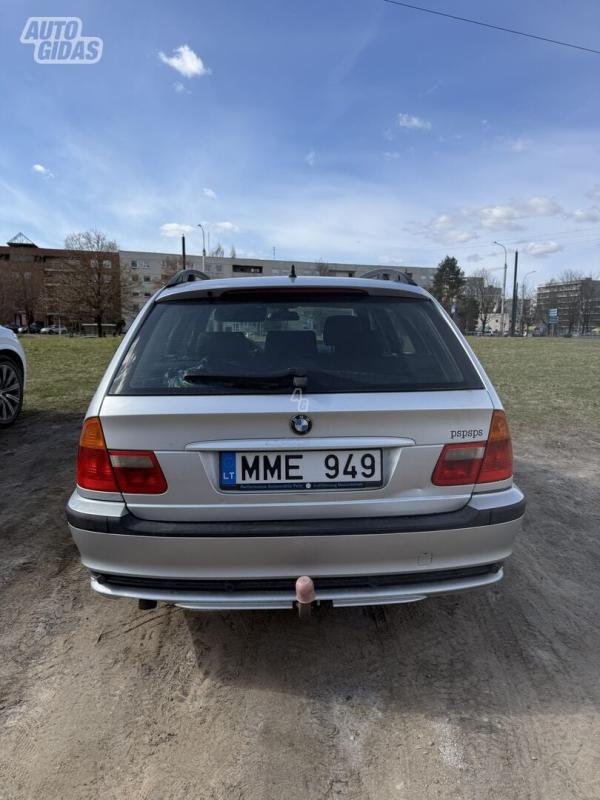 Grey BMW 320 2003 in Vilnius, with an engine capacity of 2.00 L and mileage of 384 thousand km for 1550 €, photo 4 on AUTOMOTO.COM.LV