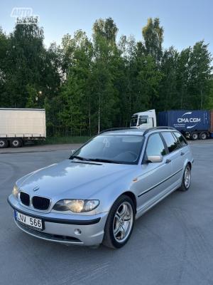 Pelēks BMW 320 2003 Šauļi, ar dzinēja tilpumu 2.00 L un nobraukumu 460 tūkst. km par 1600 €, foto  vietnē AUTOMOTO.COM.LV