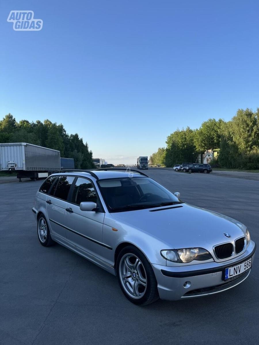 Pelēks BMW 320 2003 Šauļi, ar dzinēja tilpumu 2.00 L un nobraukumu 460 tūkst. km par 1600 €, foto 3 vietnē AUTOMOTO.COM.LV