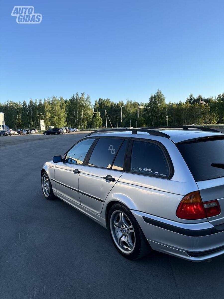 Pelēks BMW 320 2003 Šauļi, ar dzinēja tilpumu 2.00 L un nobraukumu 460 tūkst. km par 1600 €, foto 4 vietnē AUTOMOTO.COM.LV