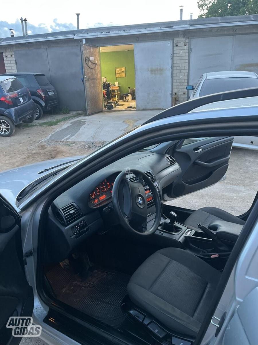 Pelēks BMW 320 2003 Šauļi, ar dzinēja tilpumu 2.00 L un nobraukumu 460 tūkst. km par 1600 €, foto 13 vietnē AUTOMOTO.COM.LV
