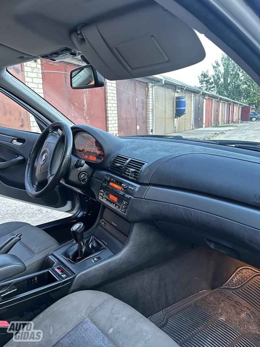 Pelēks BMW 320 2003 Šauļi, ar dzinēja tilpumu 2.00 L un nobraukumu 460 tūkst. km par 1600 €, foto 14 vietnē AUTOMOTO.COM.LV