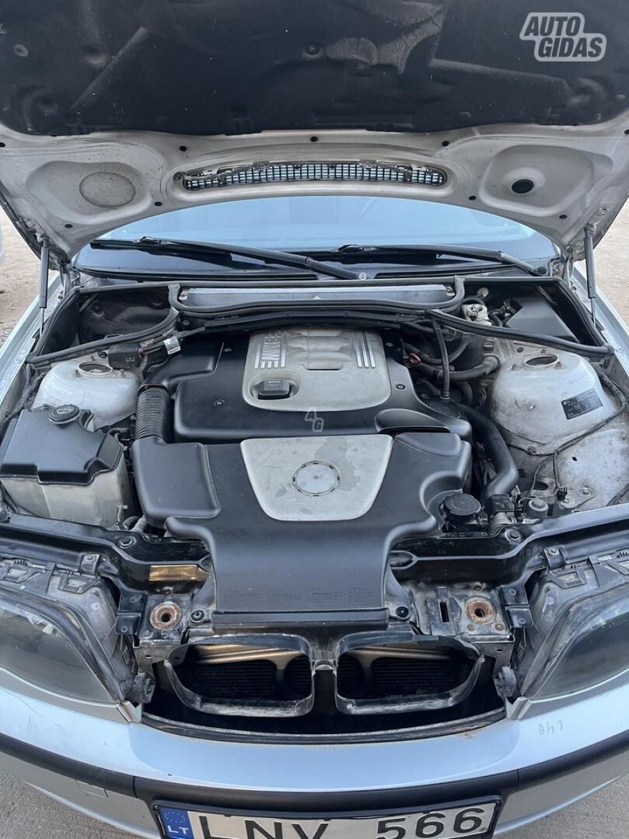 Pelēks BMW 320 2003 Šauļi, ar dzinēja tilpumu 2.00 L un nobraukumu 460 tūkst. km par 1600 €, foto 15 vietnē AUTOMOTO.COM.LV