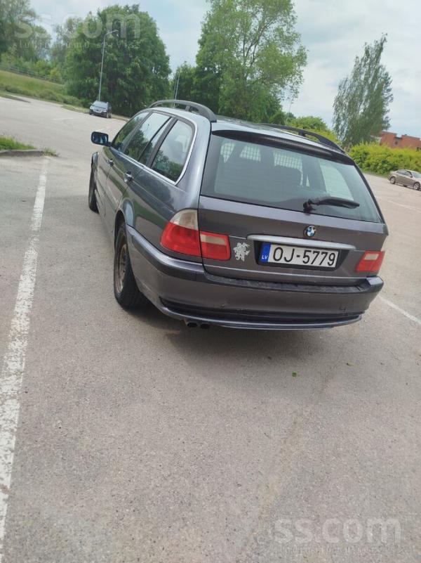 Grey BMW 320 2003 in Jekabpils, with an engine capacity of 2.20 L and mileage of 294 thousand km for 1700 €, photo 3 on AUTOMOTO.COM.LV
