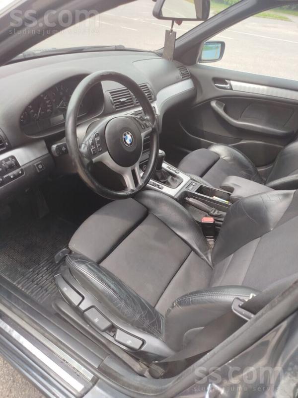 Grey BMW 320 2003 in Jekabpils, with an engine capacity of 2.20 L and mileage of 294 thousand km for 1700 €, photo 5 on AUTOMOTO.COM.LV