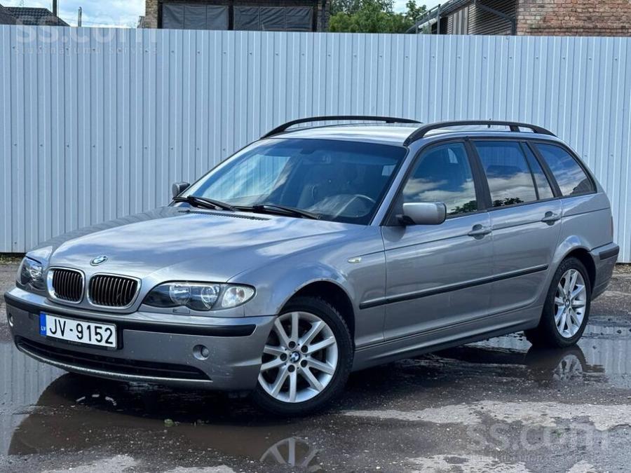 Pelēks BMW 320 2003 Jelgava, ar dzinēja tilpumu 2.00 L un nobraukumu 315 tūkst. km par 1450 €, foto 4 vietnē AUTOMOTO.COM.LV