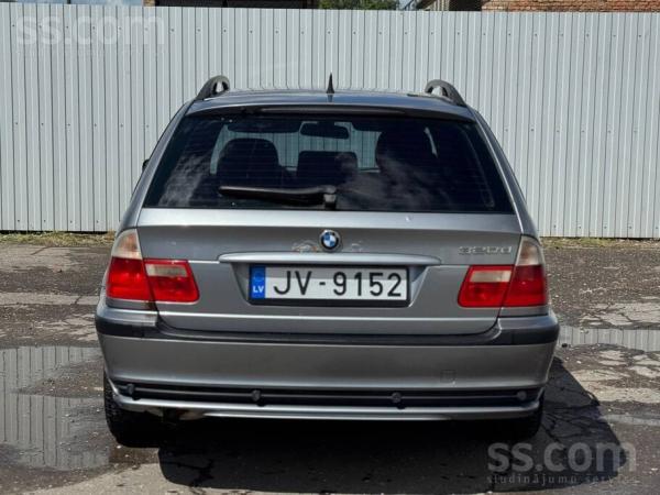 Grey BMW 320 2003 in Jelgava, with an engine capacity of 2.00 L and mileage of 315 thousand km for 1450 €, photo 5 on AUTOMOTO.COM.LV