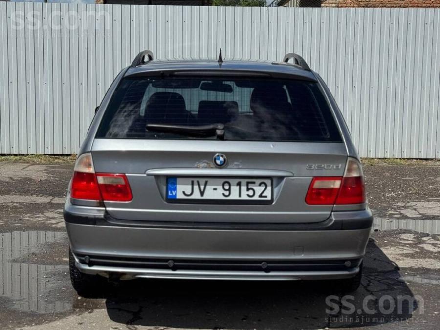 Pelēks BMW 320 2003 Jelgava, ar dzinēja tilpumu 2.00 L un nobraukumu 315 tūkst. km par 1450 €, foto 6 vietnē AUTOMOTO.COM.LV