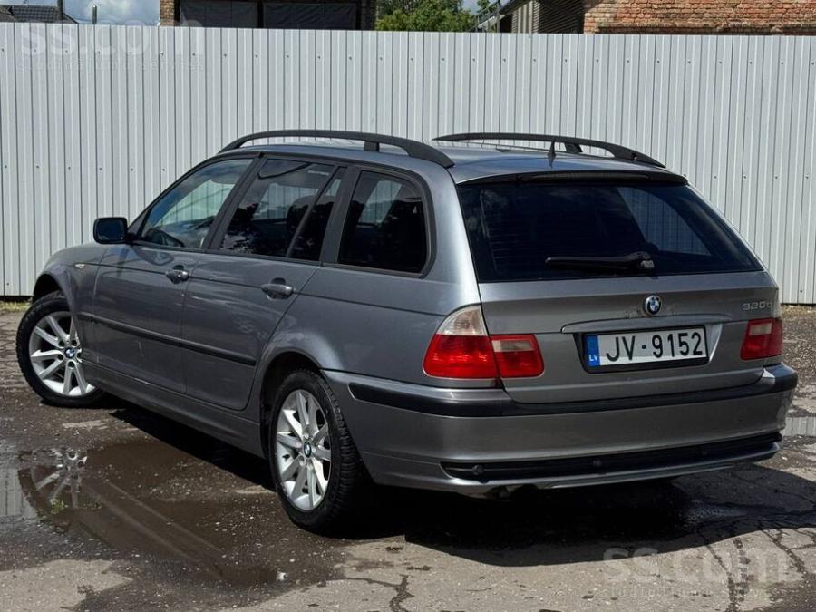 Pelēks BMW 320 2003 Jelgava, ar dzinēja tilpumu 2.00 L un nobraukumu 315 tūkst. km par 1450 €, foto 7 vietnē AUTOMOTO.COM.LV
