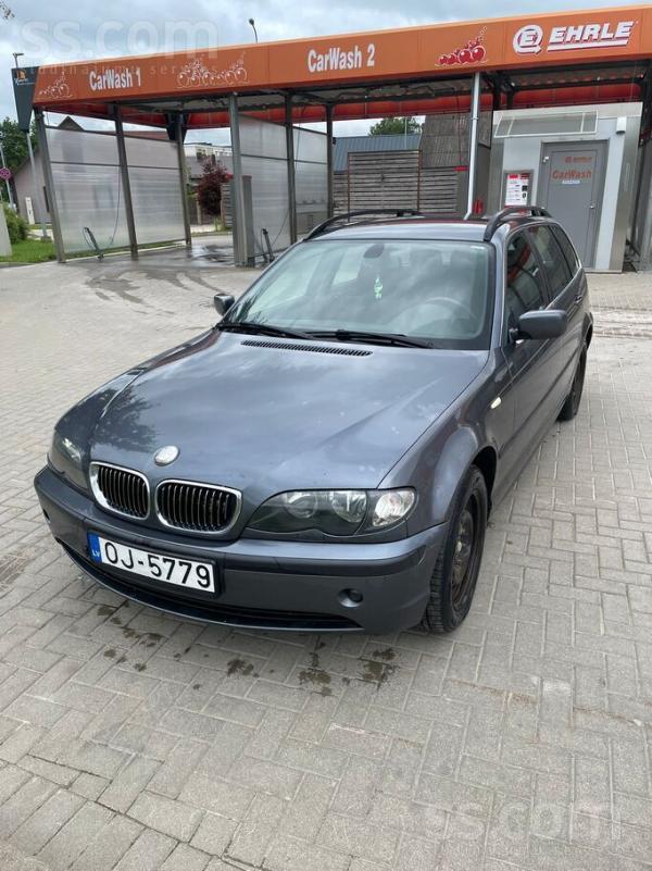Pelēks BMW 320 2003 Jēkabpils, ar dzinēja tilpumu 2.20 L un nobraukumu 294 tūkst. km par 1600 €, foto 2 vietnē AUTOMOTO.COM.LV