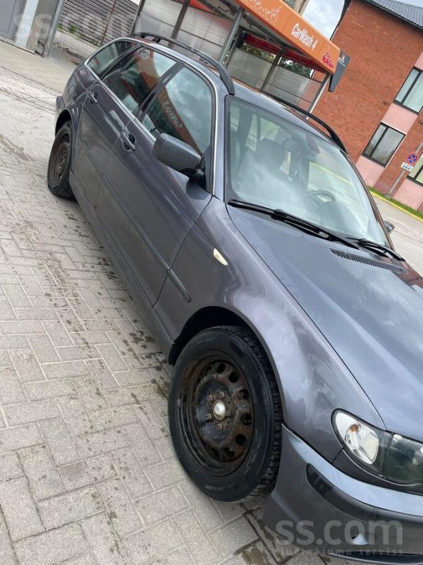 Pelēks BMW 320 2003 Jēkabpils, ar dzinēja tilpumu 2.20 L un nobraukumu 294 tūkst. km par 1600 €, foto 3 vietnē AUTOMOTO.COM.LV
