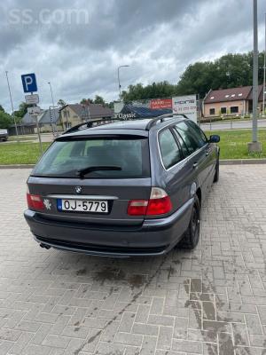 Grey BMW 320 2003 in Jekabpils, with an engine capacity of 2.20 L and mileage of 294 thousand km for 1600 €, photo 5 on AUTOMOTO.COM.LV