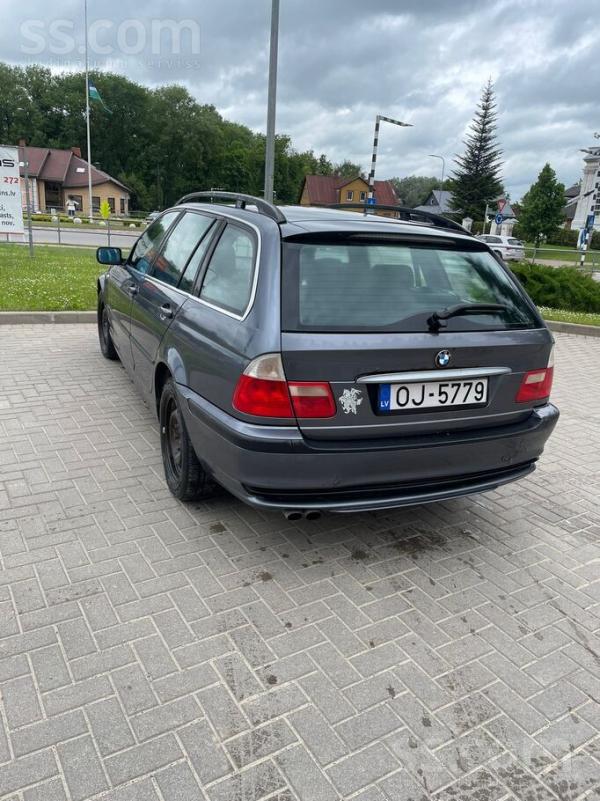 Pelēks BMW 320 2003 Jēkabpils, ar dzinēja tilpumu 2.20 L un nobraukumu 294 tūkst. km par 1600 €, foto 5 vietnē AUTOMOTO.COM.LV