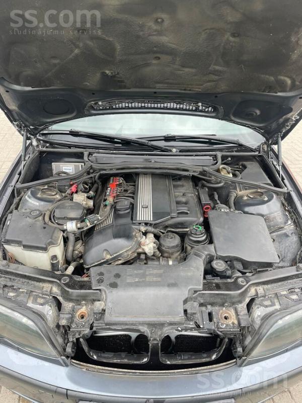 Pelēks BMW 320 2003 Jēkabpils, ar dzinēja tilpumu 2.20 L un nobraukumu 294 tūkst. km par 1600 €, foto 9 vietnē AUTOMOTO.COM.LV