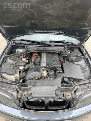 Grey BMW 320 2003 in Jekabpils, with an engine capacity of 2.20 L and mileage of 294 thousand km for 1600 €, photo 10 on AUTOMOTO.COM.LV