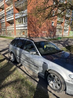 Pelēks BMW 320 2003 Daugavpils, ar dzinēja tilpumu 2.00 L un nobraukumu 444 tūkst. km par 1700 €, foto 5 vietnē AUTOMOTO.COM.LV