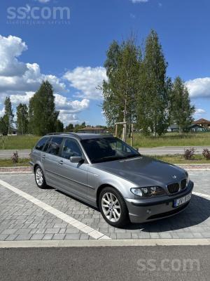 Pelēks BMW 320 2003 Jelgava, ar dzinēja tilpumu 2.00 L un nobraukumu 316 tūkst. km par 1750 €, foto  vietnē AUTOMOTO.COM.LV