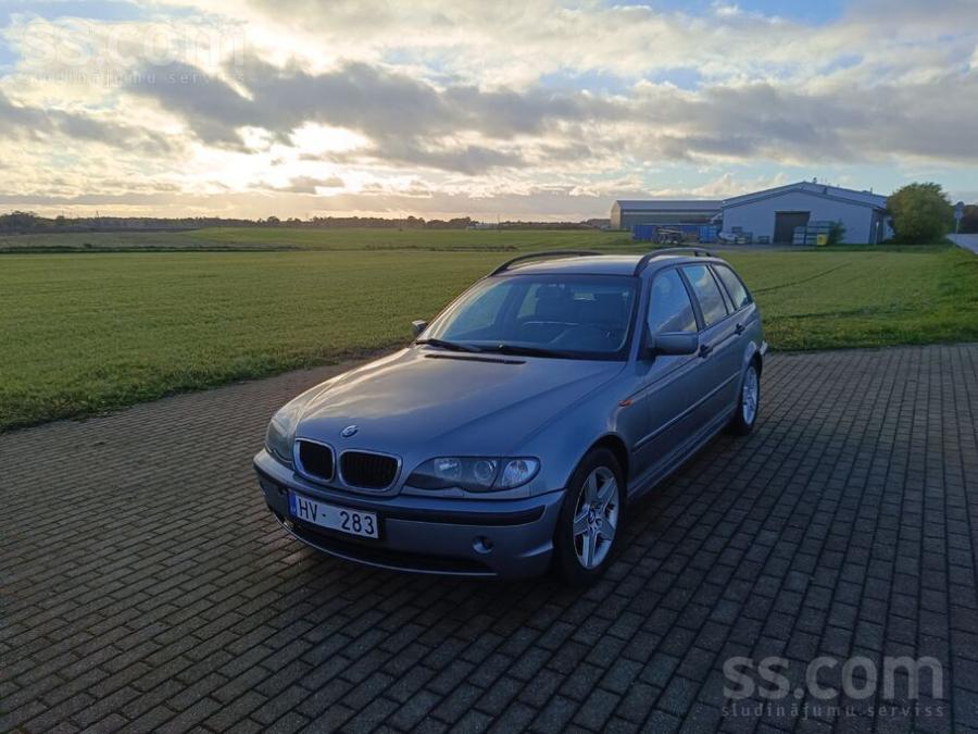 Grey BMW 320 2003 in Riga, with an engine capacity of 2.00 L and mileage of 414 thousand km for 1800 €, photo 3 on AUTOMOTO.COM.LV