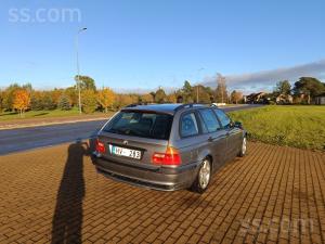 Grey BMW 320 2003 in Riga, with an engine capacity of 2.00 L and mileage of 414 thousand km for 1800 €, photo 4 on AUTOMOTO.COM.LV