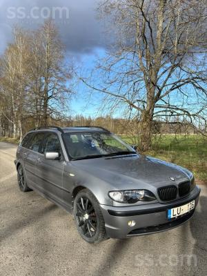 Pelēks BMW 320 2003 Tukums, ar dzinēja tilpumu 2.20 L un nobraukumu 0 tūkst. km par 3000 €, foto  vietnē AUTOMOTO.COM.LV