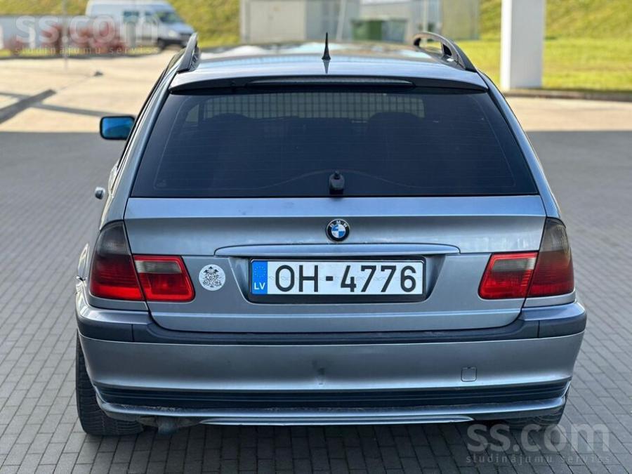 Pelēks BMW 320 2003 Rēzekne, ar dzinēja tilpumu 2.00 L un nobraukumu 425 tūkst. km par 2200 €, foto 4 vietnē AUTOMOTO.COM.LV
