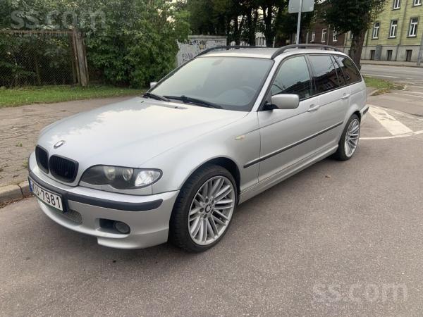 Grey BMW 320 2003 in Riga, with an engine capacity of 2.20 L and mileage of 323 thousand km for 2799 €, photo 1 on AUTOMOTO.COM.LV
