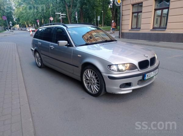 Grey BMW 320 2003 in Riga, with an engine capacity of 2.20 L and mileage of 323 thousand km for 2799 €, photo 3 on AUTOMOTO.COM.LV