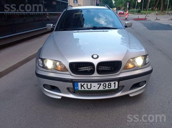 Grey BMW 320 2003 in Riga, with an engine capacity of 2.20 L and mileage of 323 thousand km for 2799 €, photo 5 on AUTOMOTO.COM.LV