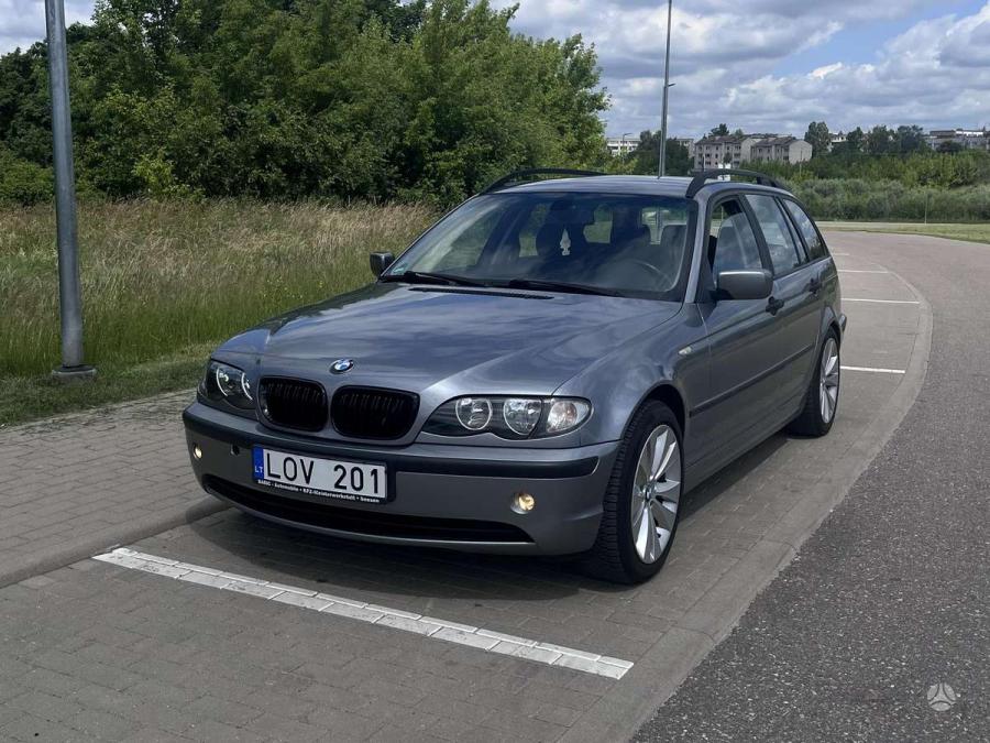Серый БМВ 320 2003 в Вильнюс, объемом двигателя 2.00 л и пробегом 450 тыс. км за 1650 €, фото 1 на AUTOMOTO.COM.LV