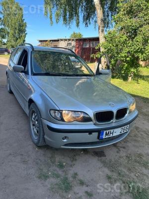 Pelēks BMW 320 2003 Valmiera, ar dzinēja tilpumu 2.00 L un nobraukumu 443 tūkst. km par 1500 €, foto 4 vietnē AUTOMOTO.COM.LV