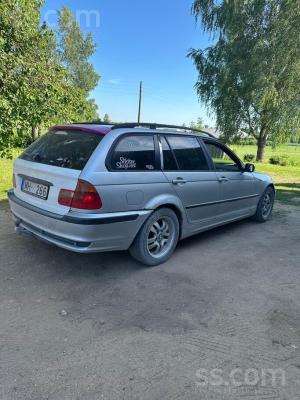 Pelēks BMW 320 2003 Valmiera, ar dzinēja tilpumu 2.00 L un nobraukumu 443 tūkst. km par 1500 €, foto 5 vietnē AUTOMOTO.COM.LV